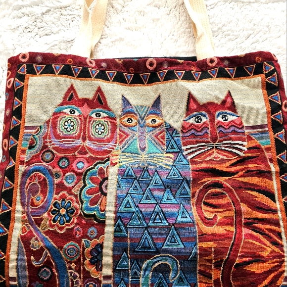 Gypsy Rose | Bags | Gypsy Rose Bohemian Tote Bag For Cat Lovers | Poshmark